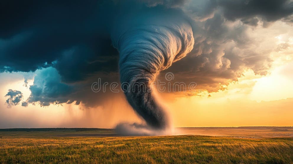 Tornado Cloud Formation stock image. Image of rotation - 373247535