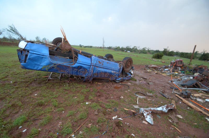 Tornado Damage from Spring Thunder Storms Editorial Photo - Image of ...