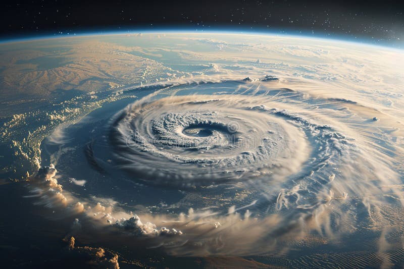 Tornado Formation Systems Over the Planet Earth Viewed from Space ...