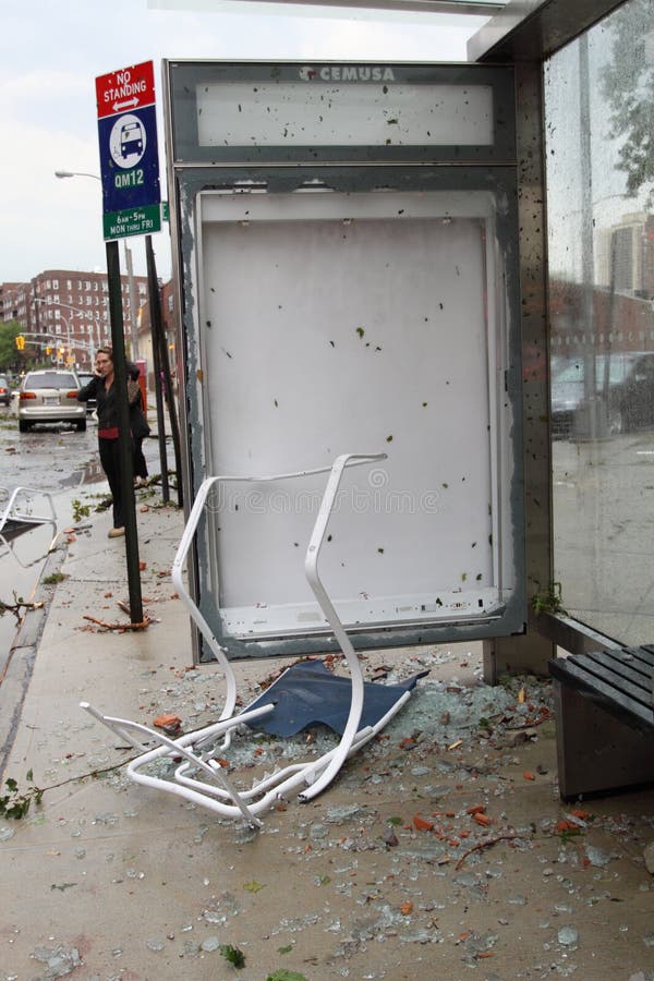 Tornado Hits New York City on SEPTEMBER 16, 2010 Editorial Photo ...