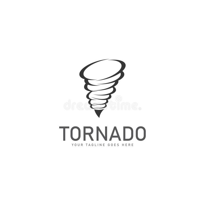 Tornado Logo Symbol Vector Illustration Design Stock Vector ...