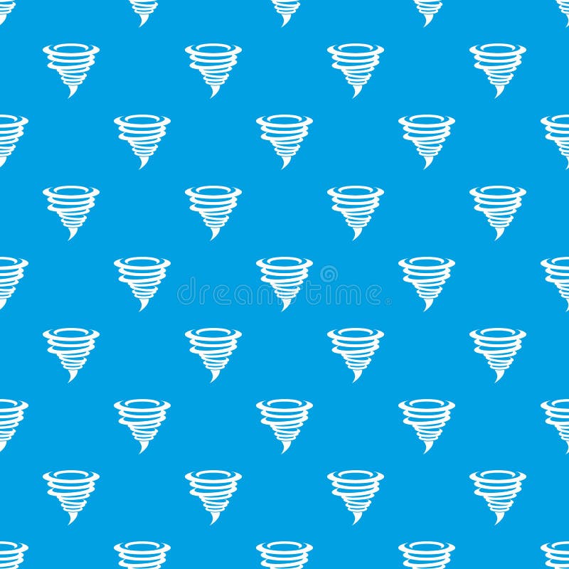 Tornado Pattern Seamless Blue Stock Vector - Illustration of disaster ...