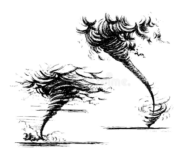 Tornado Line Drawing Stock Illustrations – 978 Tornado Line Drawing ...