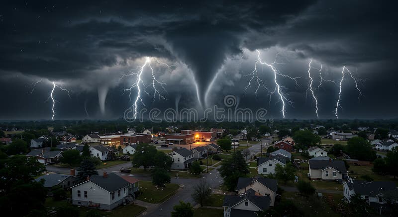 Multiple Tornadoes Stock Illustrations – 11 Multiple Tornadoes Stock ...