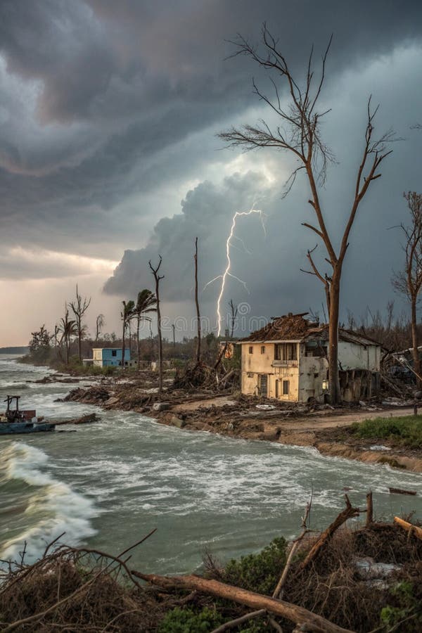 Tornadoes Devastate Land and Oceans Extreme Weather and Climate Change ...