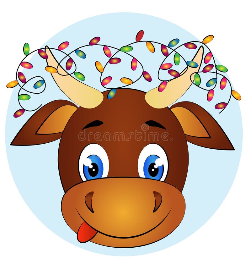 Icono De Emoji Alegre De Bull Ilustración del Vector - Ilustración de ...