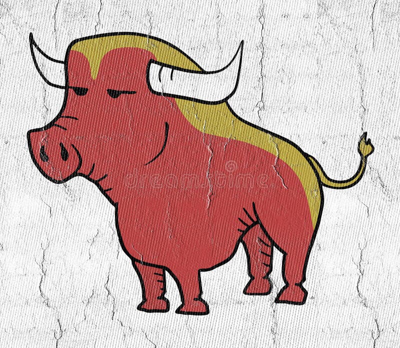 Toro Español Ilustración Del Vector Ilustración del Vector ...