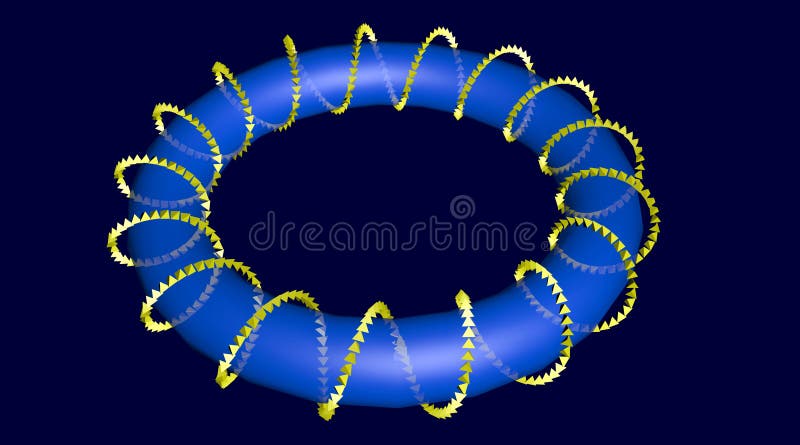 Toroidal Magnetic Field Lines . Fusion Energy. Helical Path Flow. Front ... Toroidal Magnetic Field Lines . Fusion Energy. Helical Path Flow. Front ...