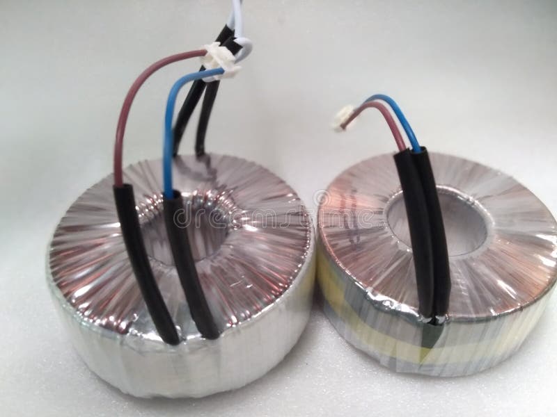 Toroidal Power Transformer stock photo. Image of industries - 303234664