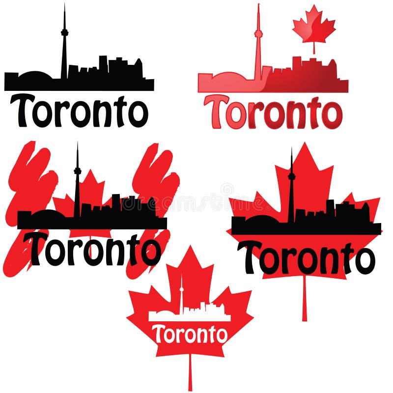 Toronto stock vector. Illustration of toronto, north - 15362545