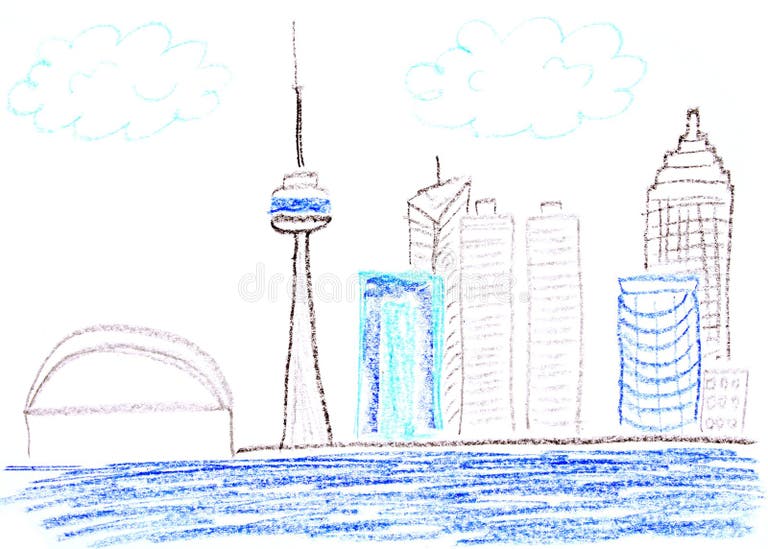 Toronto Skyline Cartoon Stock Illustrations – 133 Toronto Skyline ...