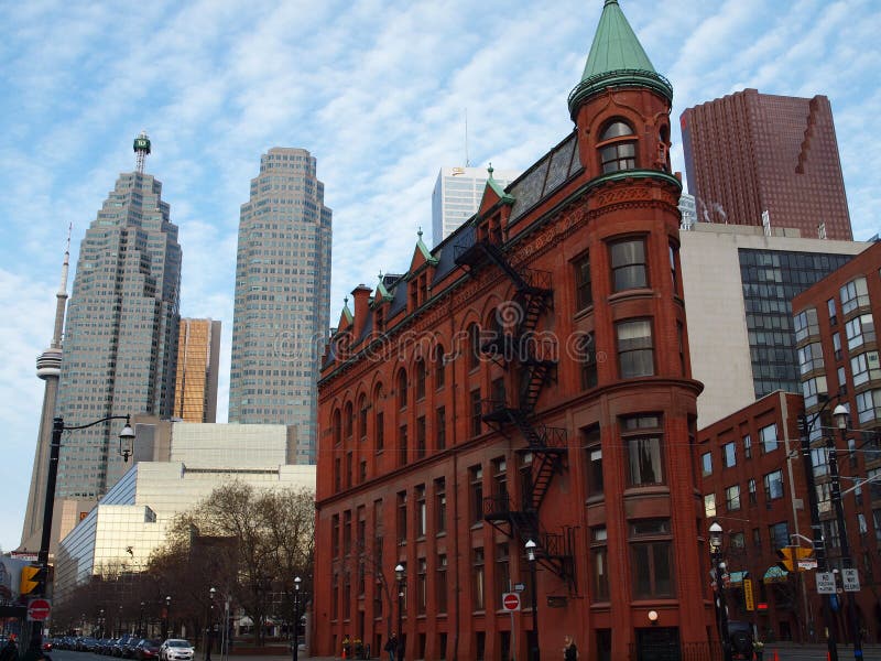 Toronto Architecture Old and New Editorial Photography - Image of ...