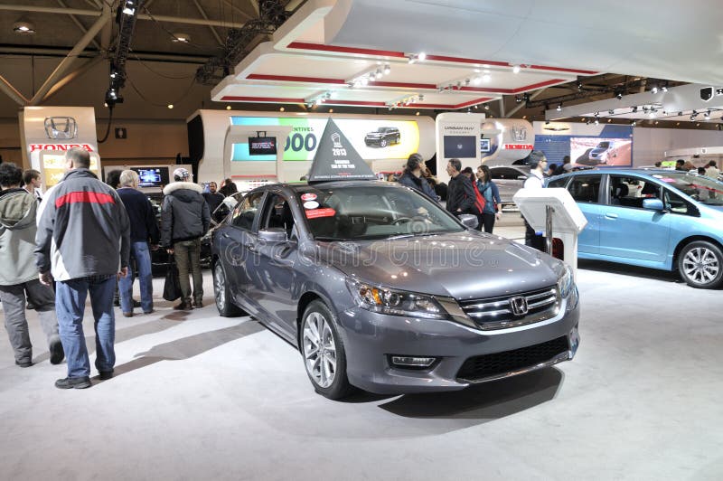Toronto Auto show 2013 editorial stock image. Image of exhibition ...