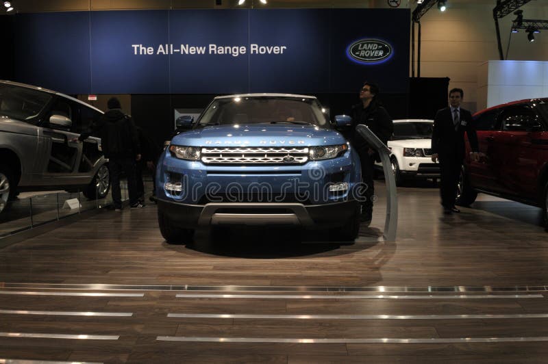 Toronto Auto show 2013 editorial photography. Image of international ...
