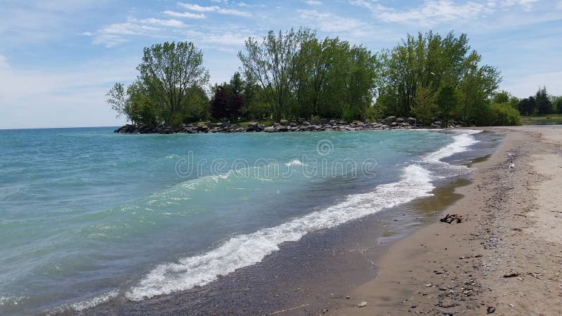 Toronto Beaches Landscape View Stock Image - Image of ontario ...