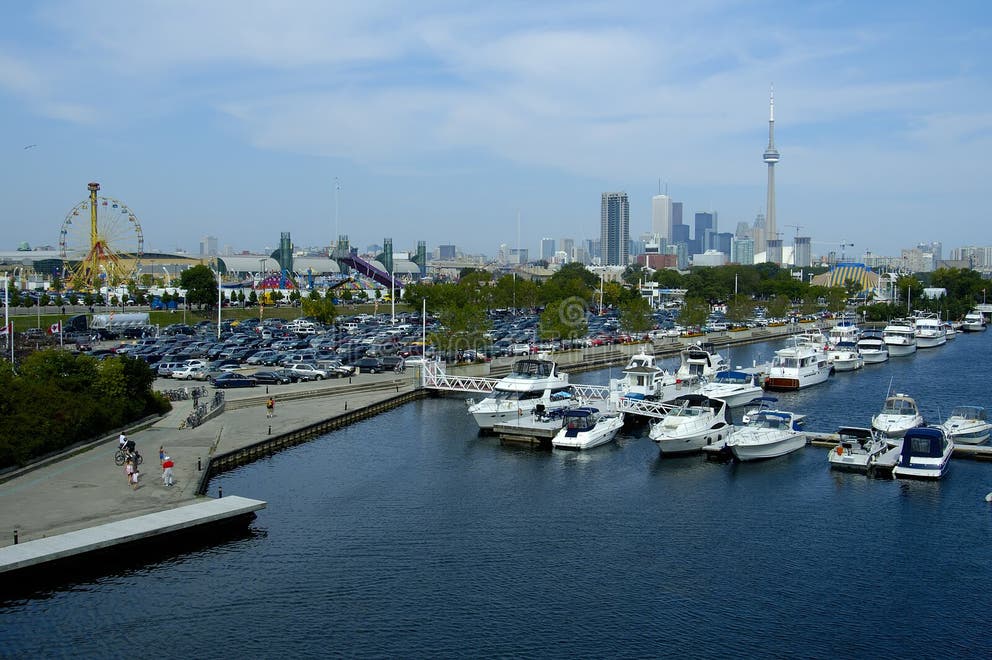 Toronto Boats stock photo. Image of yacht, docks, marina - 94088