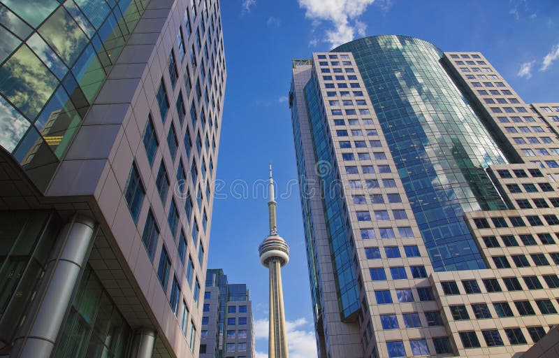 Toronto business district editorial photo. Image of city - 76218686