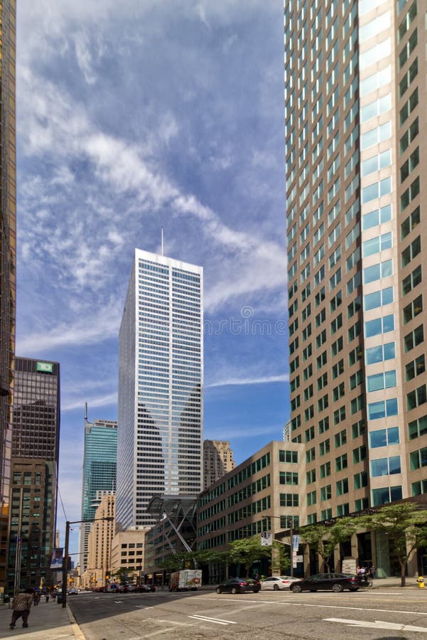 Toronto, Canada, Aug 5, 2022. Bringing All Towers in Focus from the ...