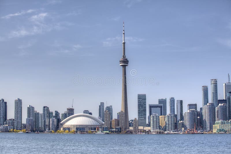 The Toronto, Canada City Center on a Sunny Day Editorial Stock Photo ...