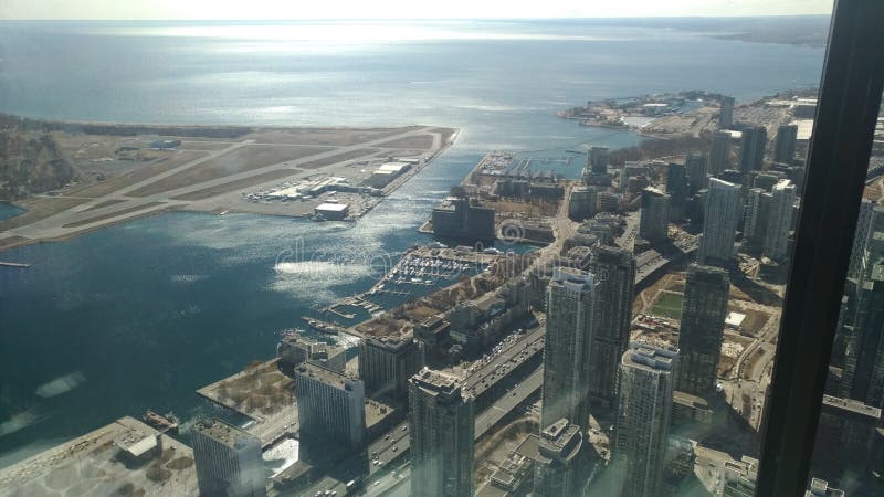 Toronto Canada CN Tower View Stock Photo - Image of city, canada: 191667412