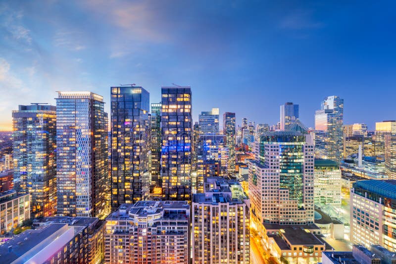 Toronto, Canada Downtown Cityscape Stock Image - Image of business ...