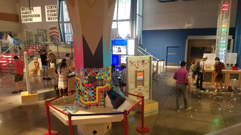 Exhibition in Ontario Science Centre Editorial Stock Image - Image of ...