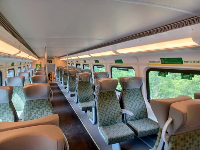 Go train inside view editorial photography. Image of tourism - 335098162