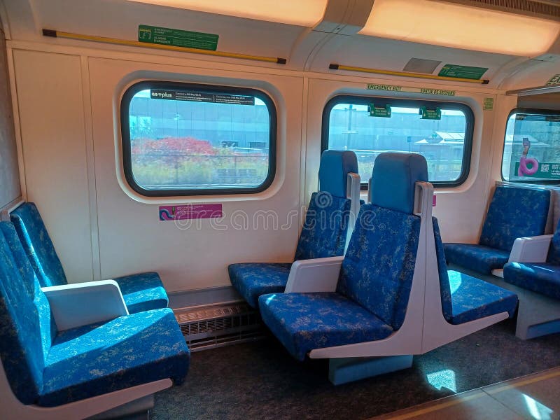 Go train inside view editorial photo. Image of public - 371157826