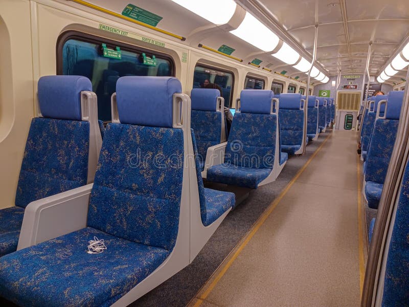 Go train inside view editorial photography. Image of train - 371157837