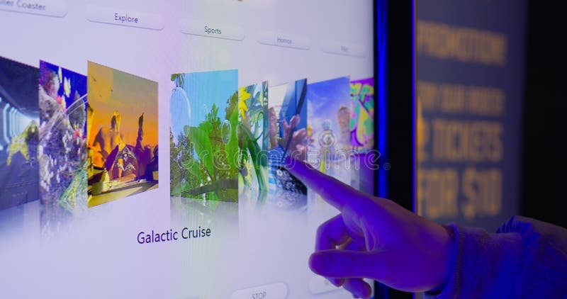 Toronto, Canada - May 6, 2023: Person Scrolling through Menu Gallery of ...