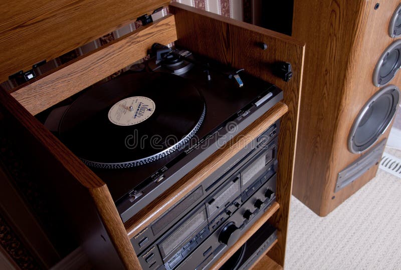 Toronto, Canada - November 18 2019: Technics Turntable in the Tower ...
