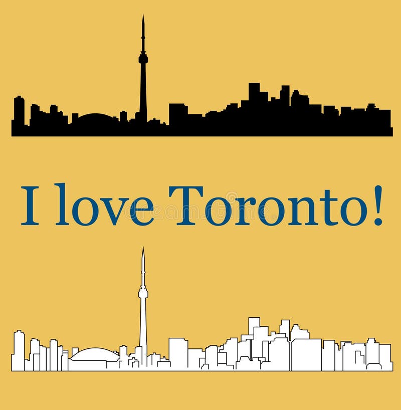 Cartoon Toronto City Skyline Stock Illustrations – 152 Cartoon Toronto ...