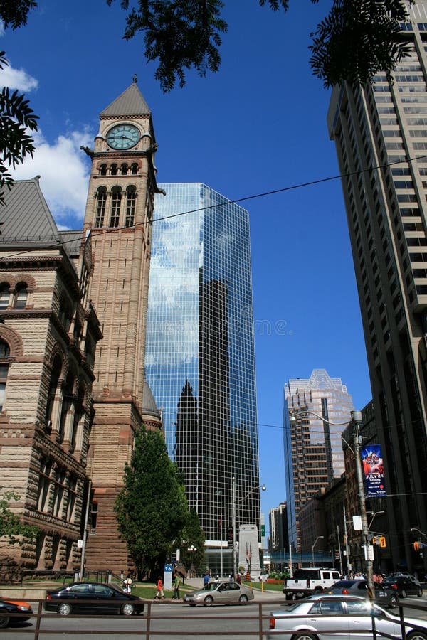 Toronto City Hall Clock Tower Editorial Stock Photo - Image of ...