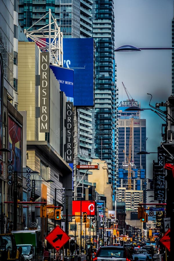 Toronto city night view editorial photo. Image of view - 357073256