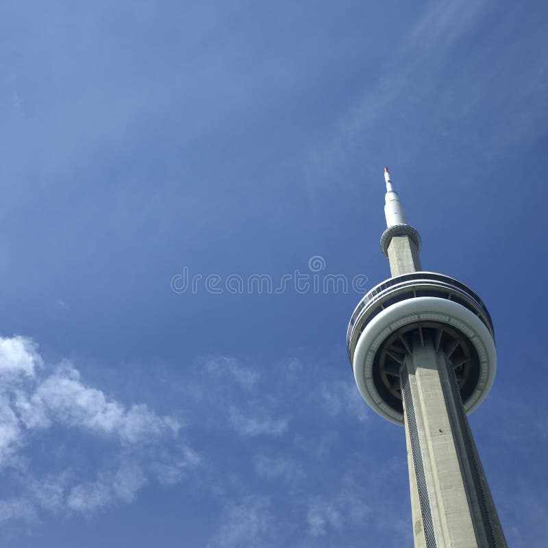 Toronto CN Tower editorial stock image. Image of architecture - 29431074