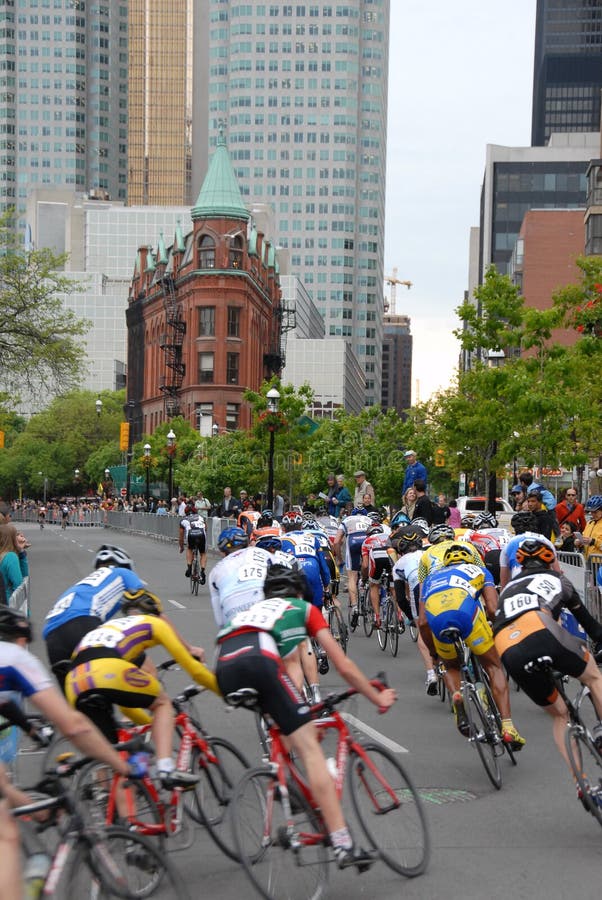 Toronto Criterium Bike Race Editorial Stock Photo - Image of tower ...