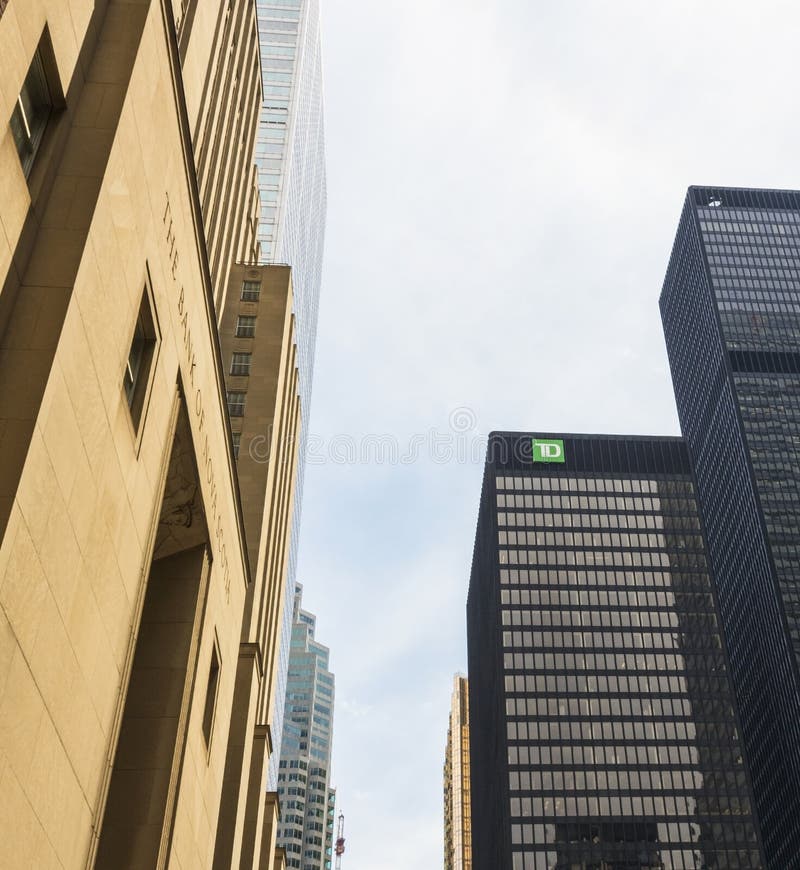 Toronto Dominion TD Building in Toronto Downtown, Canada Editorial ...