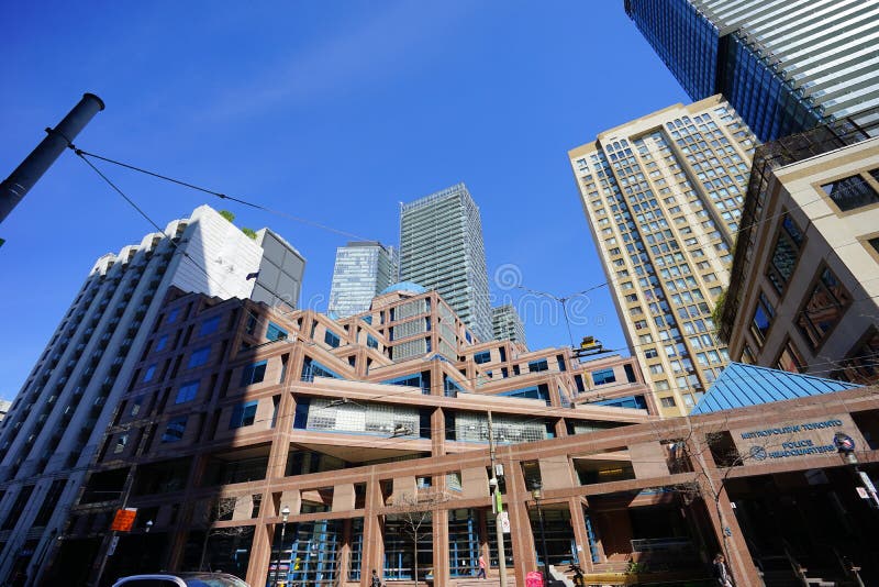 Toronto Downtown Shopping Center Editorial Stock Image - Image of ...