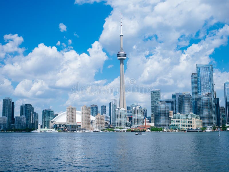 Toronto downtown landscape editorial image. Image of banking - 152328580