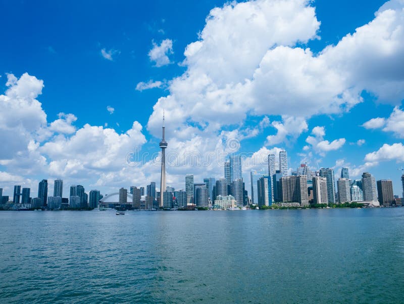 Toronto Waterfront Landscape Editorial Photography - Image of cities ...