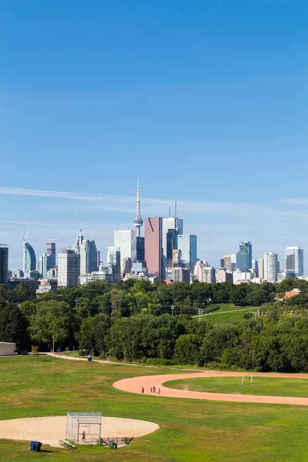Toronto from the East editorial stock image. Image of cityscape - 46682264