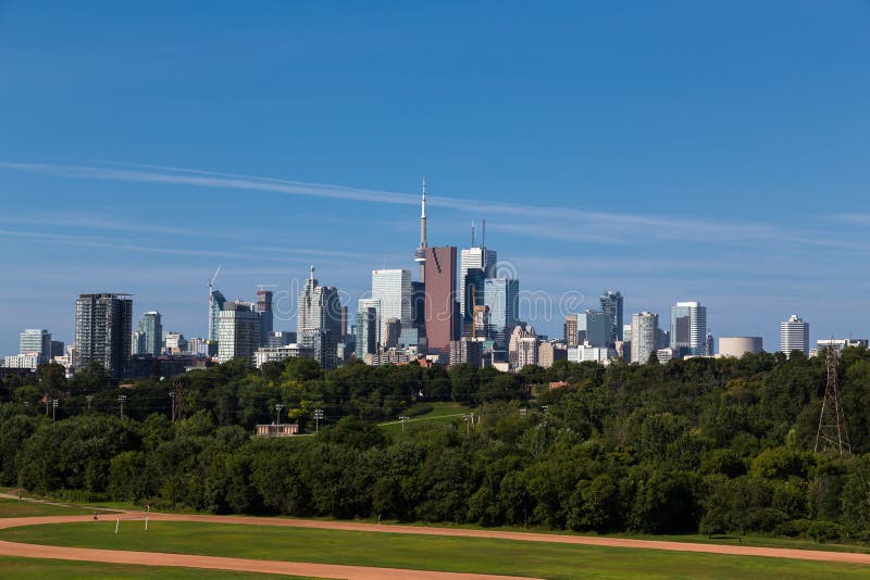 Toronto from the East editorial photo. Image of landmark - 46682531