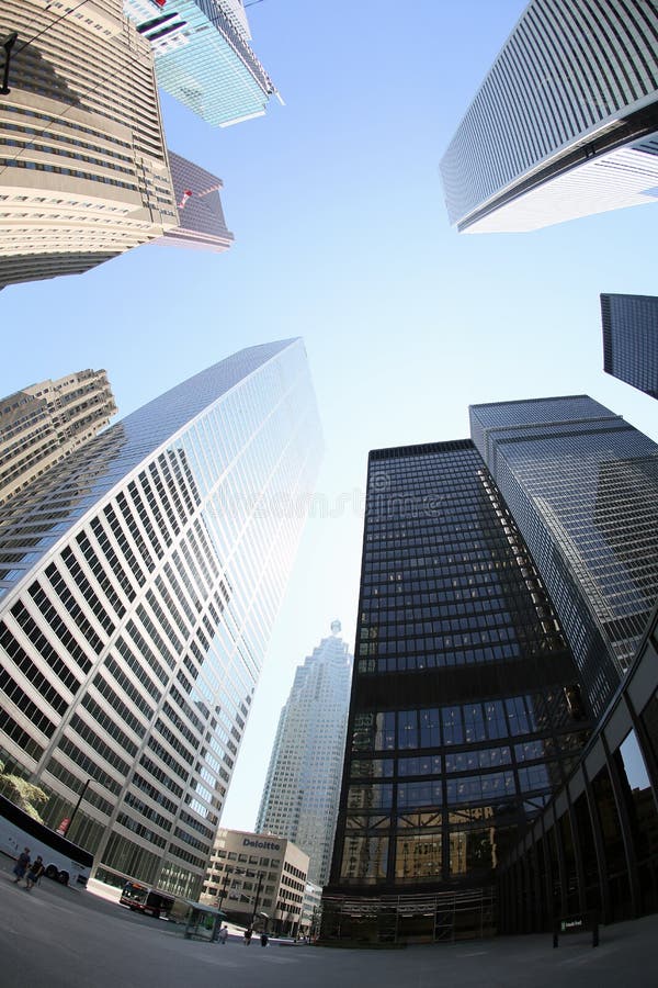 Toronto Financial District editorial stock photo. Image of scotia ...