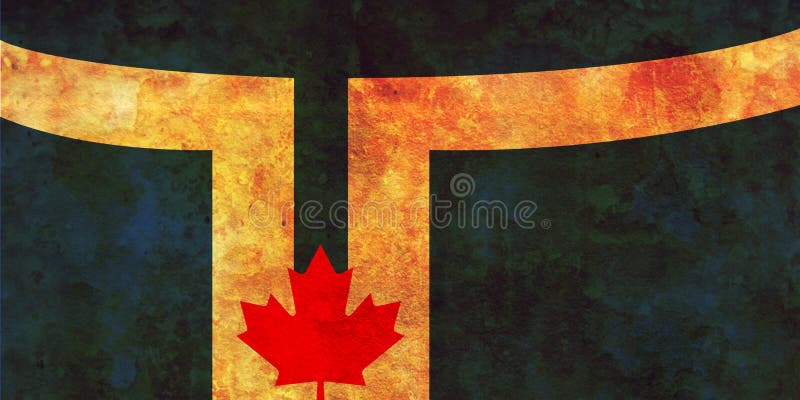 Toronto flag stock illustration. Illustration of symbol - 215953429