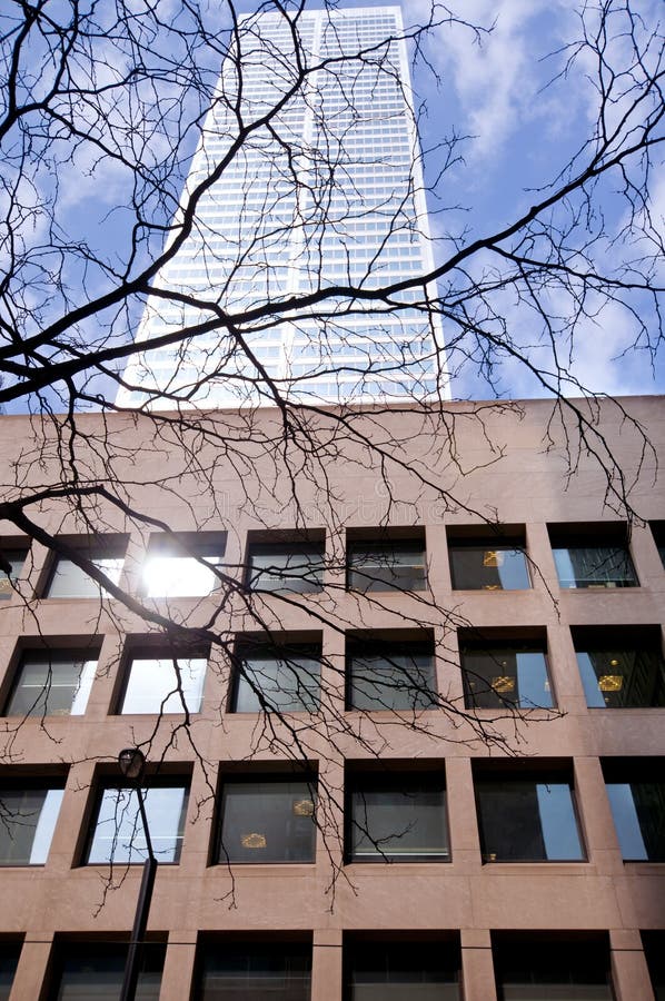 Toronto Highrise Office Building Detail Stock Photo - Image of texture ...