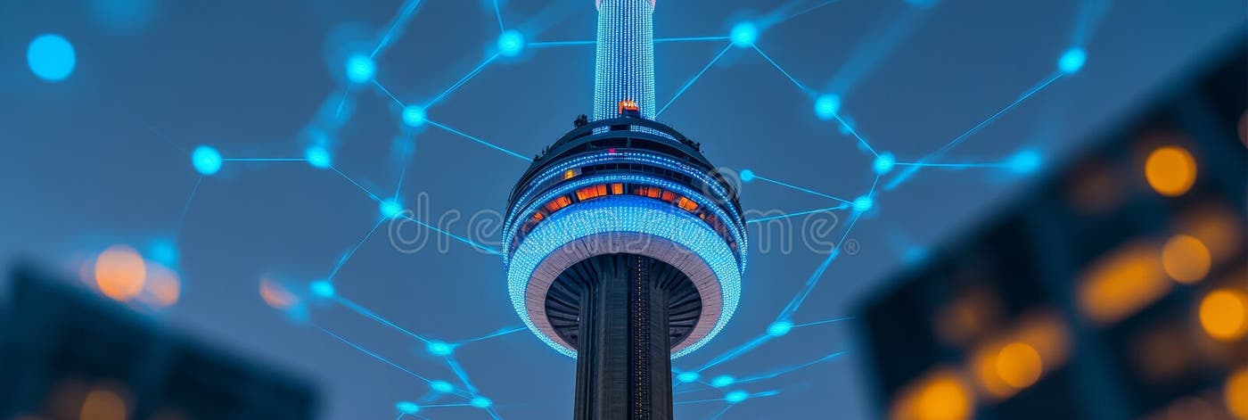 Iconic Toronto Landmark Stock Illustrations – 394 Iconic Toronto ...