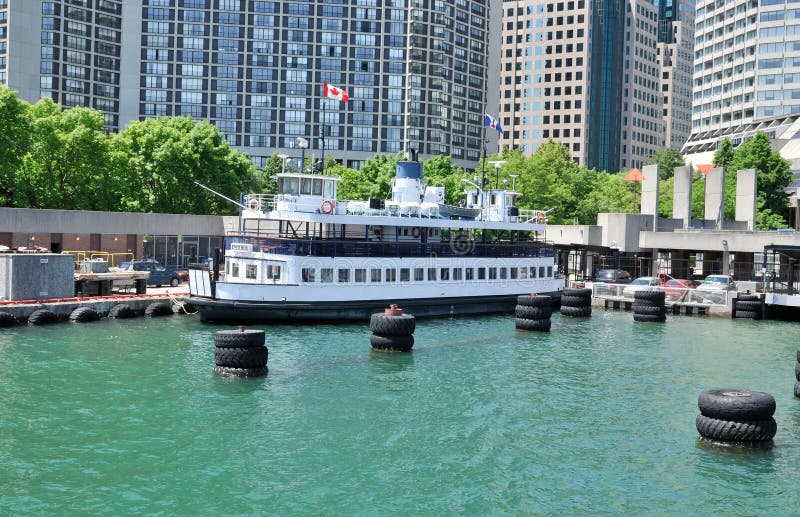 Toronto Island Ferry stock photo. Image of passenger - 23841142
