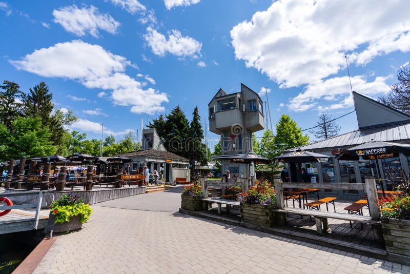 Toronto Island Marina. the Upper Deck. Toronto, Ontario, Canada ...
