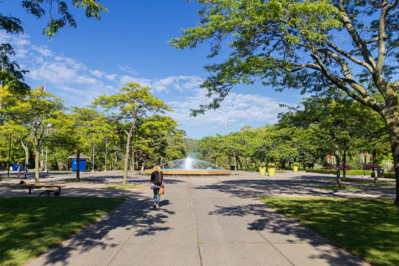 Toronto Islands Park in Canada Stock Photo - Image of outdoors, color ...