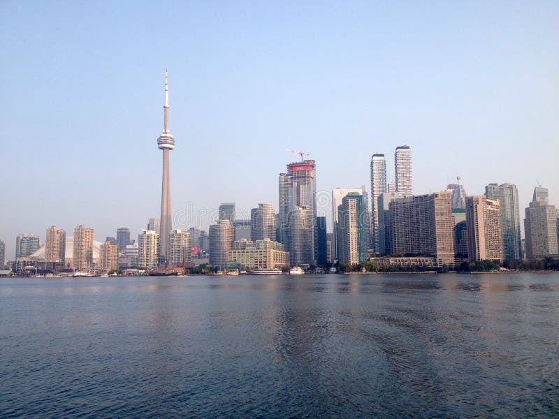 Toronto lake view stock photo. Image of mobile, lake - 100282580